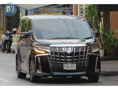 3ขอ 974, Toyota Alphard (Bangkok) License plate of Thailand
