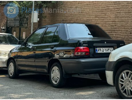 ۸۹‎ن‎۱۸۳ ۸۸, SAIPA 131 (Tehran City) License plate of Iran