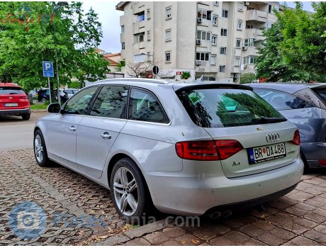 BR DA488, Audi A4 (Bar) License plate of Montenegro