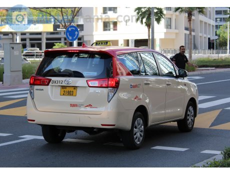 21903, Toyota Innova (Dubai) License plate of the UAE