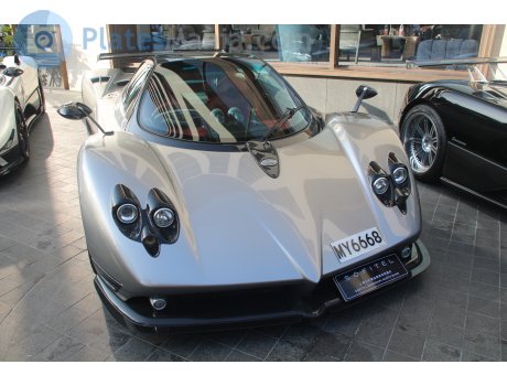MY 6668, Pagani Zonda , License plate of Hong Kong