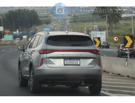 GJM8C65, Haval H6 (São Paulo) License plate of Brazil