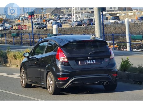 17447, Ford Fiesta , License plate of Guernsey