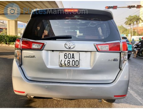 60A-448.00, Toyota Innova (Đồng Nai Province) License plate of Vietnam