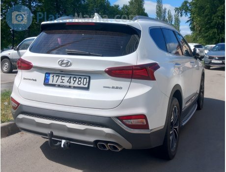 17도 4980, Hyundai Santa Fe , License plate of South Korea