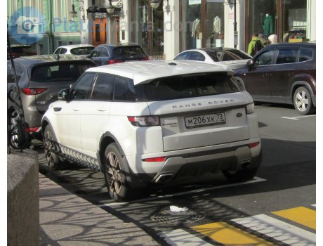 м206хк73, Land Rover Range Rover Evoque (Ulyanovsk Oblast) License ...