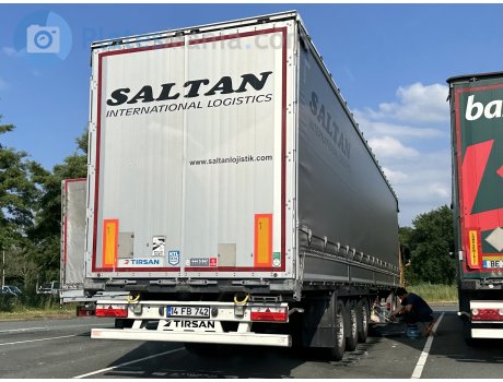 14 FB 742, Tirsan (Bolu) License plate of Turkey