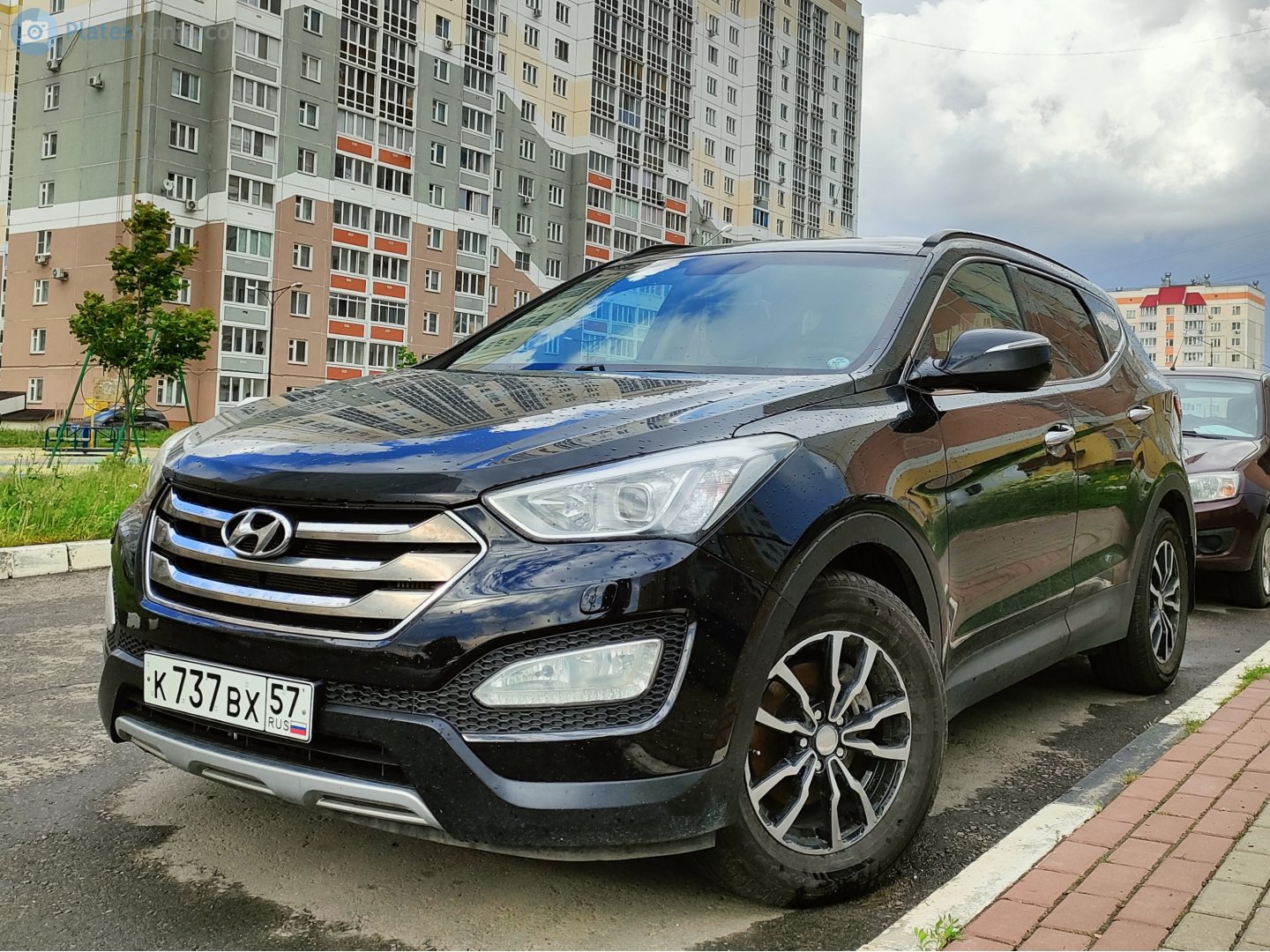 "к 737 вх 57" photos Hyundai Santa Fe. Russia
