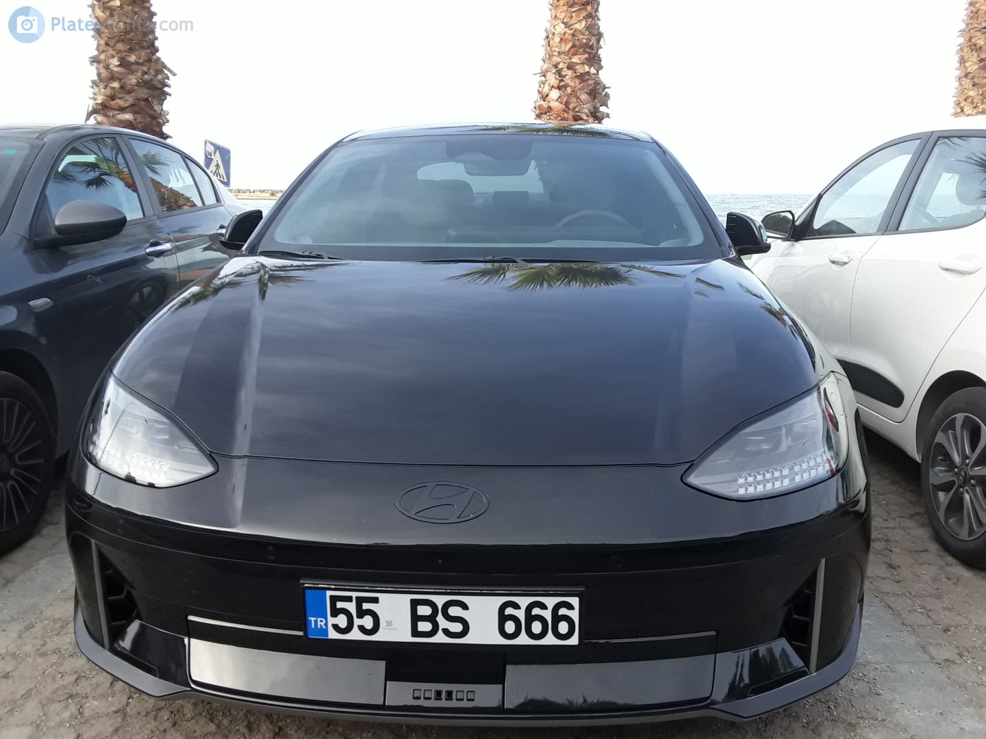 "55 BS 666" photos Hyundai Ioniq 6. Turkey