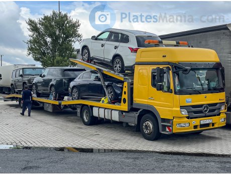 99 HY 525, Mercedes-Benz Atego (Nationwide license plates) License ...