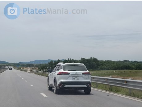 30H-531.16, Toyota Corolla Cross (Hanoi Municipality) License plate of ...