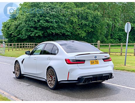 AH 33, BMW M3 (Norfolk) License plate of the United Kingdom
