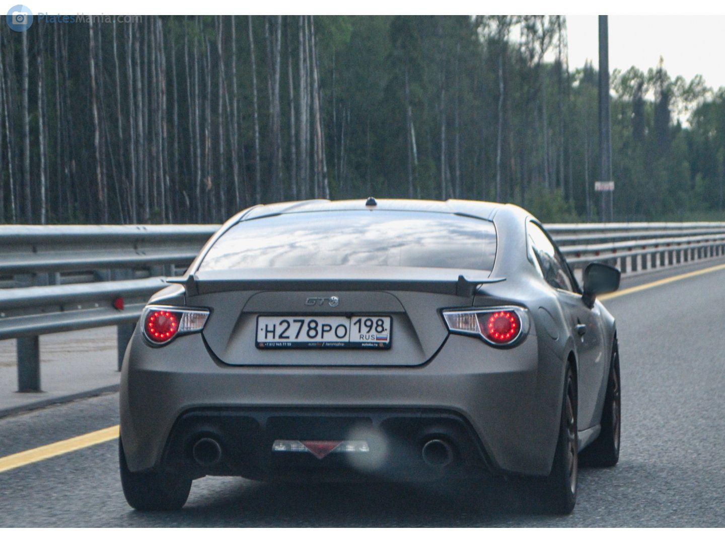 "н 278 ро 198" photos Toyota 86. Russia