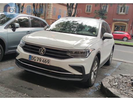 DG 79469, Volkswagen Tiguan , License plate of Denmark