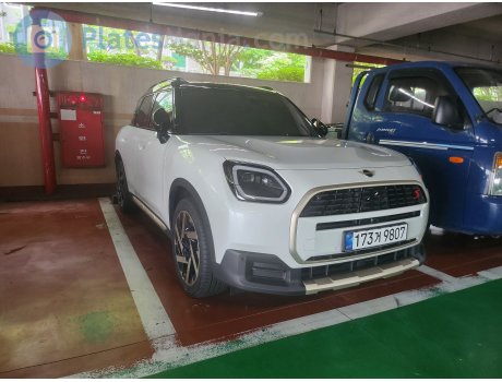 173거 9807, MINI Countryman , License plate of South Korea