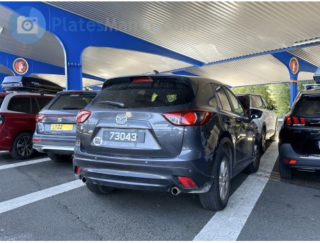 73043, Mazda CX-5 , License plate of Guernsey