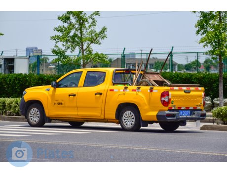 沪A·EH279, Maxus T60 (Urban area) License plate of China