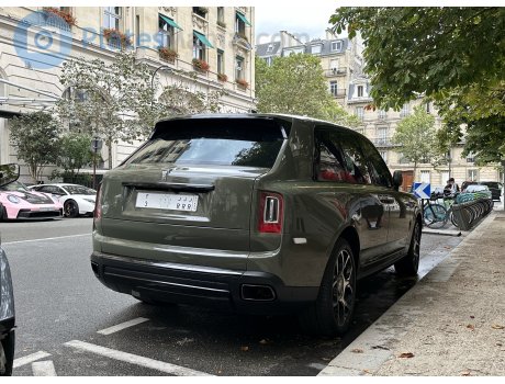 3 RRR, Rolls-Royce Cullinan License plate of Saudi Arabia