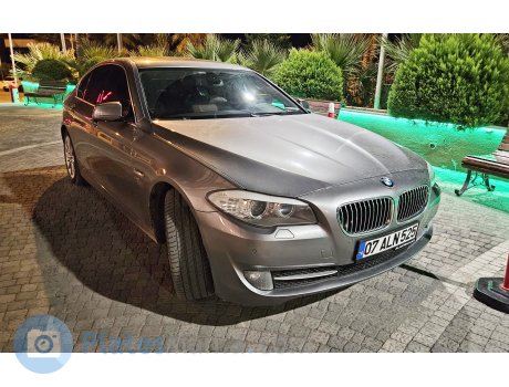 07 ALN 525, BMW 5 Series (Antalya) License plate of Turkey