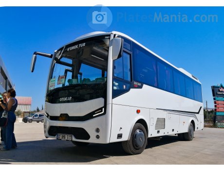 07 BMB 517, Otokar Sultan (Antalya) License plate of Turkey