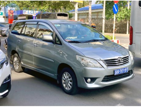 68A-001.61, Toyota Innova (Kiên Giang Province) License plate of Vietnam