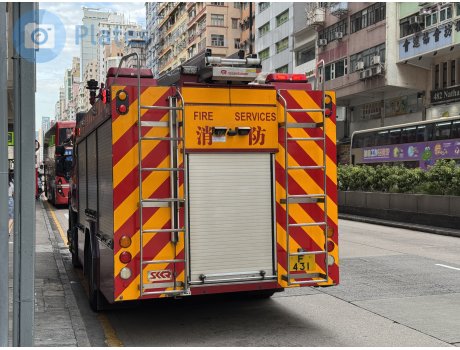 F 431, Scania P-Series , License plate of Hong Kong