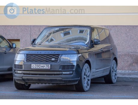 "о 390 мр 98" photos Land Rover Range Rover. Russia