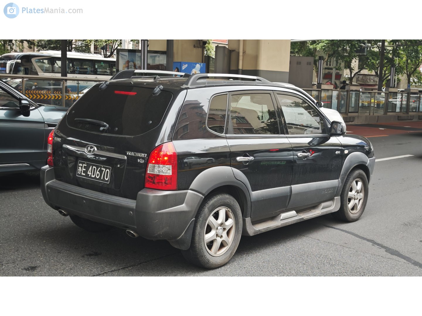"苏E·4D670" photos Hyundai Tucson. China