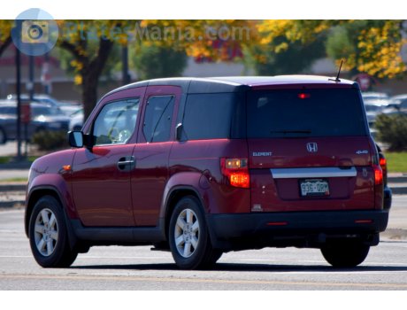 936-QRM, Honda Element (Colorado) License plate of the USA
