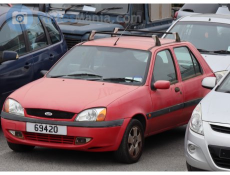 69420, Ford Fiesta , License plate of Guernsey