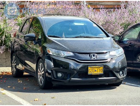GZG 110, Honda Fit (Alaska) License plate of the USA