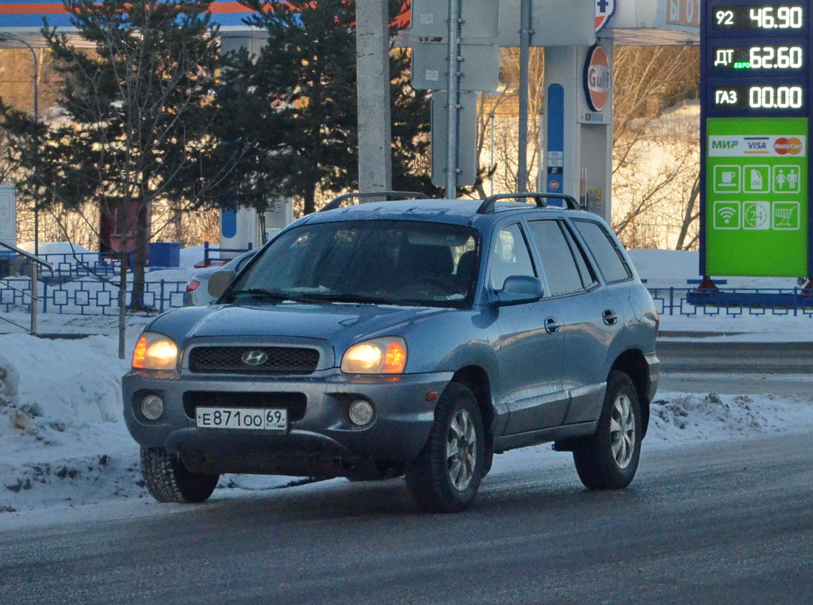 "е 871 оо 69" photos Hyundai Santa Fe. Russia