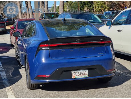 PCZ4503, Toyota Prius (Georgia) License plate of the USA
