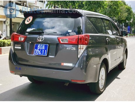 60A-004.11, Toyota Innova (Đồng Nai Province) License plate of Vietnam
