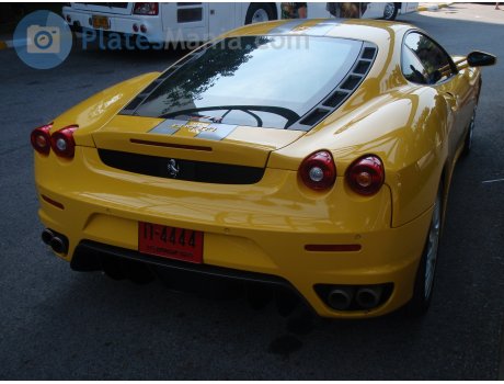 ก-4444, Ferrari F430 (Bangkok) License plate of Thailand