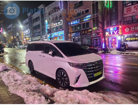 229더 5770, Toyota Alphard , License plate of South Korea