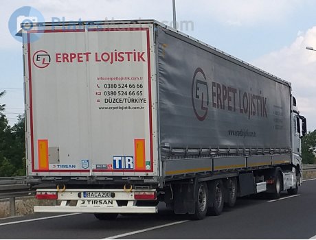 81 ACA 290, Tirsan (Düzce) License plate of Turkey