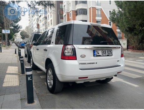 34 EKB 835, Land Rover Freelander (İstanbul) License plate of Turkey