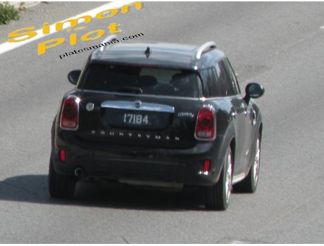 17184, MINI Countryman , License plate of Guernsey