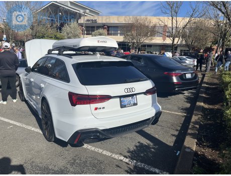 SEA 12, Audi RS6 (Washington) License plate of the USA