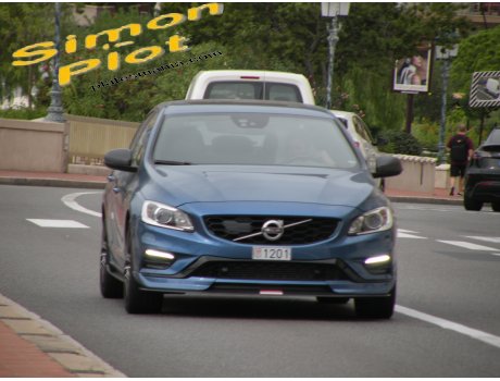 1201, Volvo V60 , License plate of Monaco