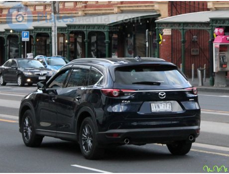 1VN-7FZ, Mazda CX-8 (Victoria) License plate of Australia