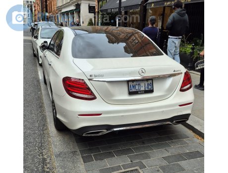 AMCD-149, Mercedes-Benz E-Klasse (Ontario) License plate of Canada