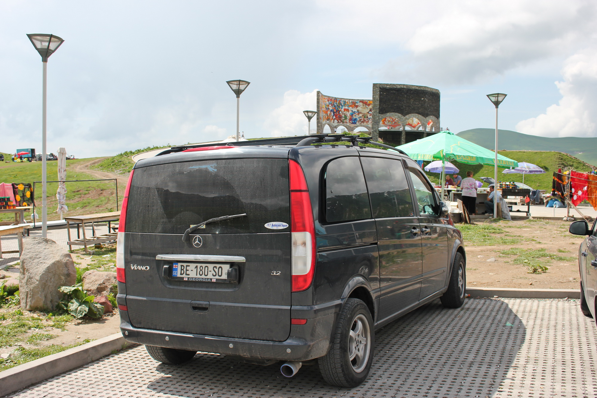 "BE-180-SO" photos Mercedes-Benz Viano. Georgia