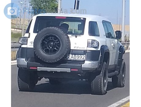22AB992, Toyota FJ Cruiser () License plate of Iran