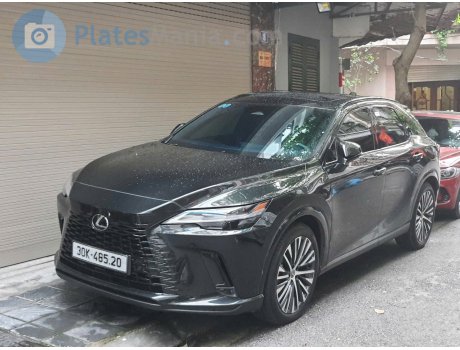 30K-485.20, Lexus RX (Hanoi Municipality) License plate of Vietnam