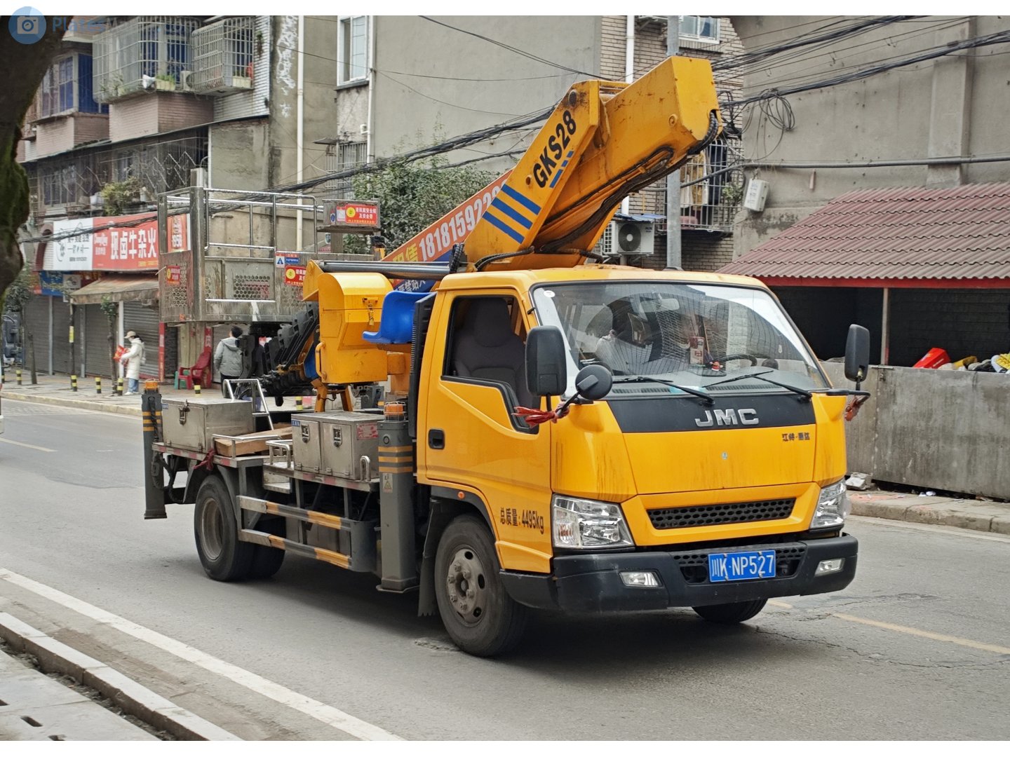 "川K·NP527" photos JMC Shunda. China