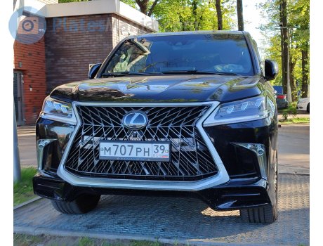 "м 707 рн 39" photos Lexus LX. Russia