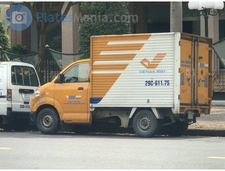 29C-611.75, Suzuki Carry (Hanoi Municipality) License plate of Vietnam