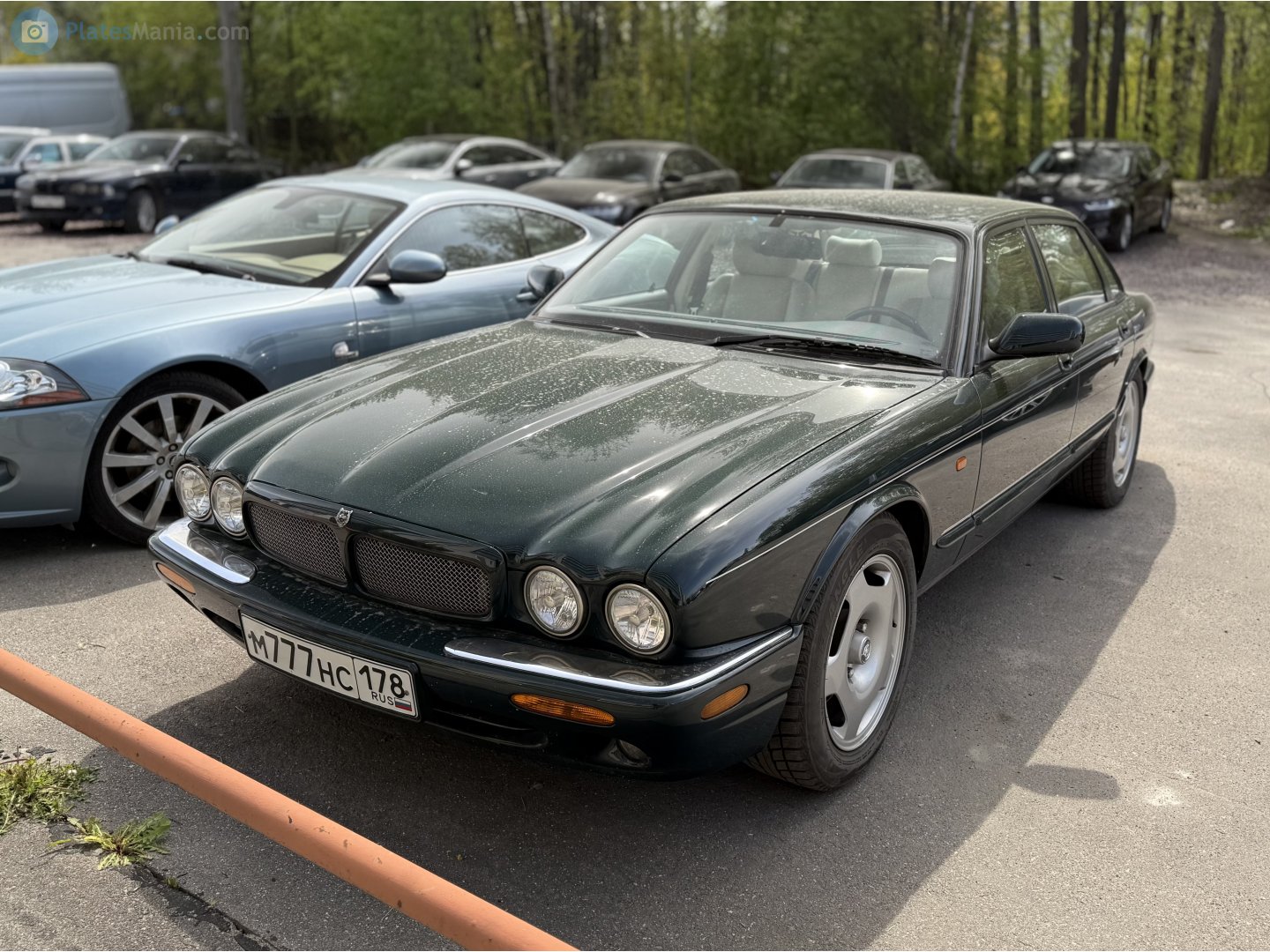 "м 777 нс 178" photos Jaguar XJR. Russia